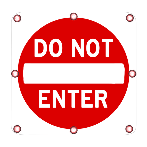 Do Not Pass Sign Road Traffic Warning Signs
