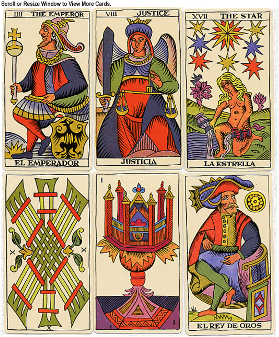 Spanish Tarot The Tarot Garden spanish-tarot-the-tarot-garden