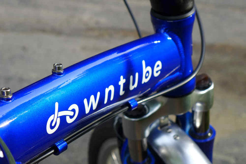 Downtube Folding Bikes with suspension & carbon belt drives