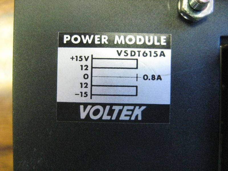 Voltek VSDT615A Power Module (EBI4894-12) - River City Industrial
