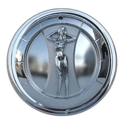 Spoke Hubcaps Chrome 15 inch 12-15c