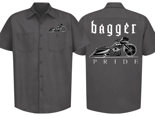 BAGGER PRIDE (Road Edition) WORK SHIRTS - Nasty Baggers