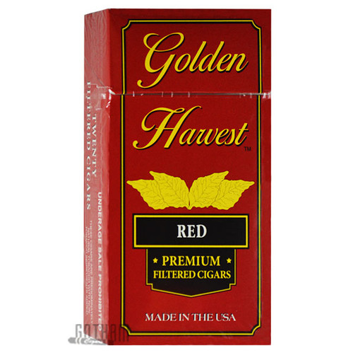 Golden Harvest Filtered Cigars Full Flavor | Gotham Cigars