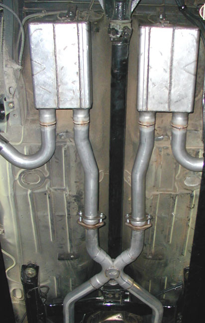 Universal 3 ½” Side Exit Exhaust System
