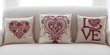 Jan Constantine | Hand Embroidered Textiles | Hand embroidered Cushions ...