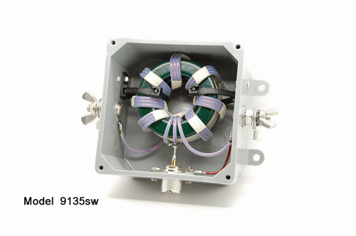 Model 9135 - 9:1 Unun 1.5 - 54MHz - 5kW - Balun Designs