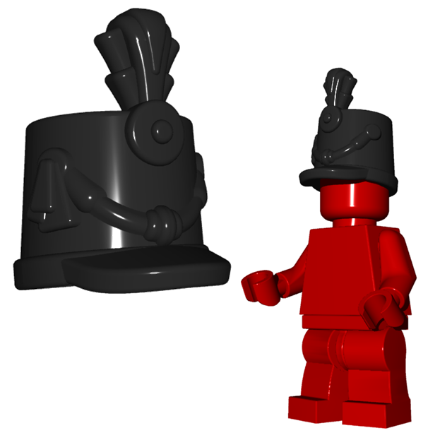 Minifigure Helmet - British Shako