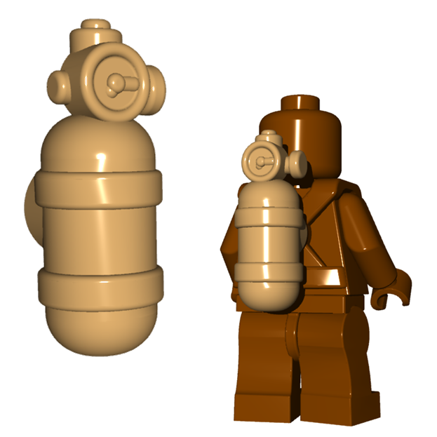 Minifigure Gear - Oxygen Tank