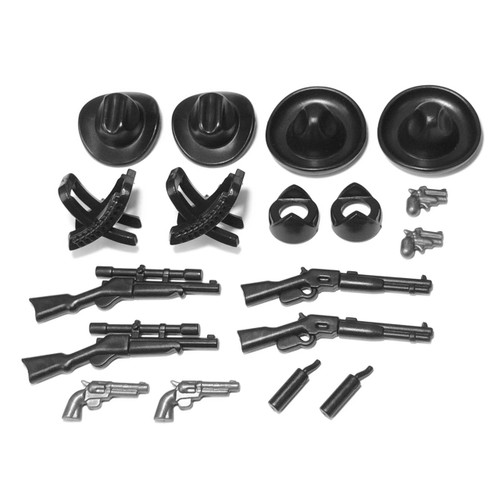 Wild West Guns for LEGO® Minifigures