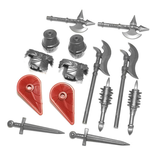 Knight Weapons for LEGO® Minifigures