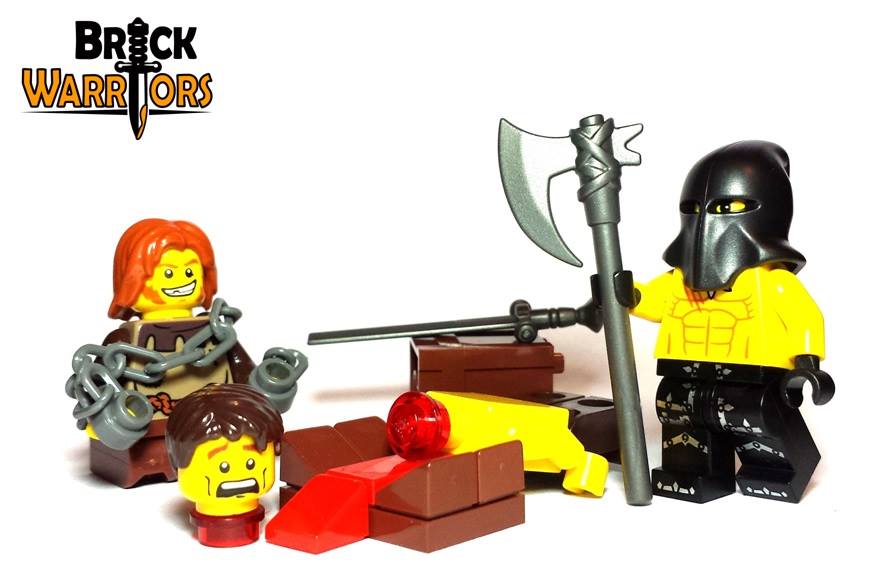 The Beheading - New custom Lego sword revealed! - BrickWarriors