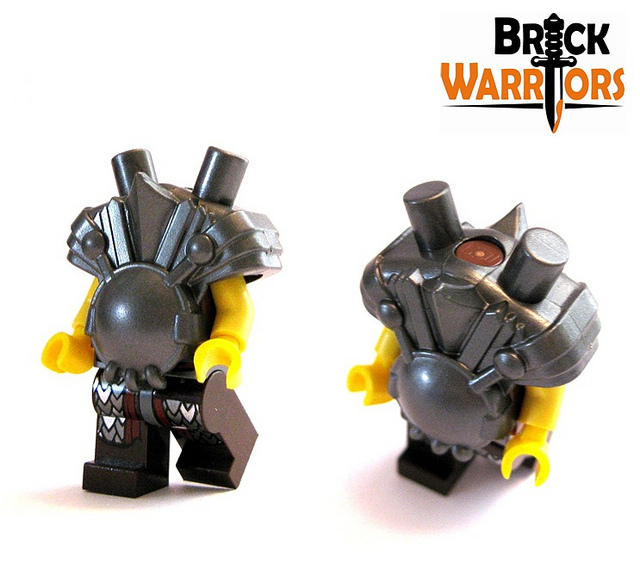 Custom LEGO Accessory Spotlight - Ogre Armor - BrickWarriors