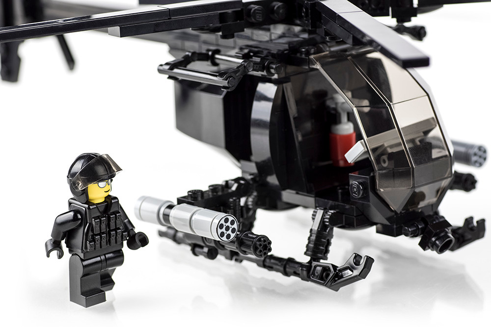 Little Bird MH-6/AH-6 - Delta Force Upgrade Pack - Brickmania Toys