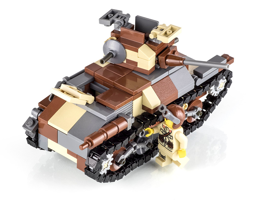 Type 95 "Ha-Go" Japanese Light Tank - Brickmania Toys