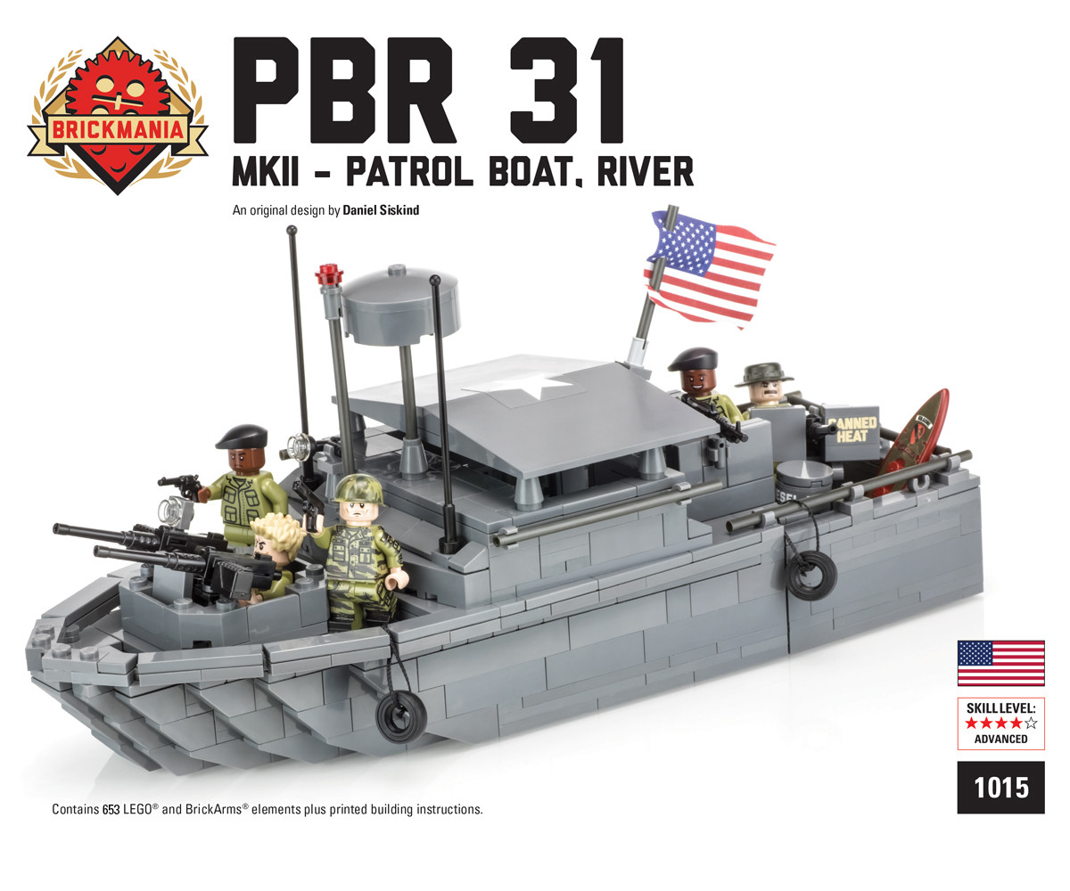 PBR 31, MKII - Patrol Boat, River - Brickmania Toys