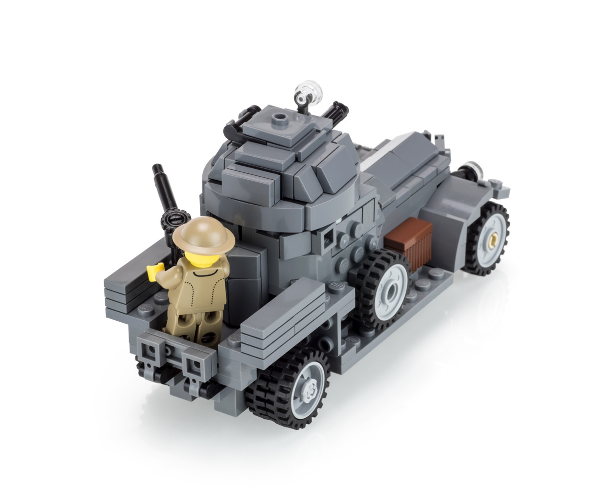 Rolls-Royce Armored Car (Gray) - Brickmania Toys