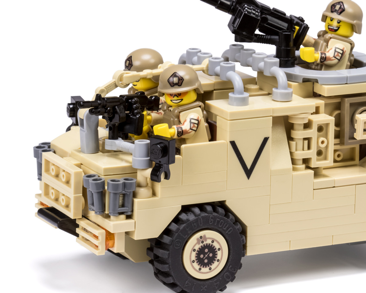 MWMIK Jackal (Rapid Assault Vehicle) - Brickmania Toys