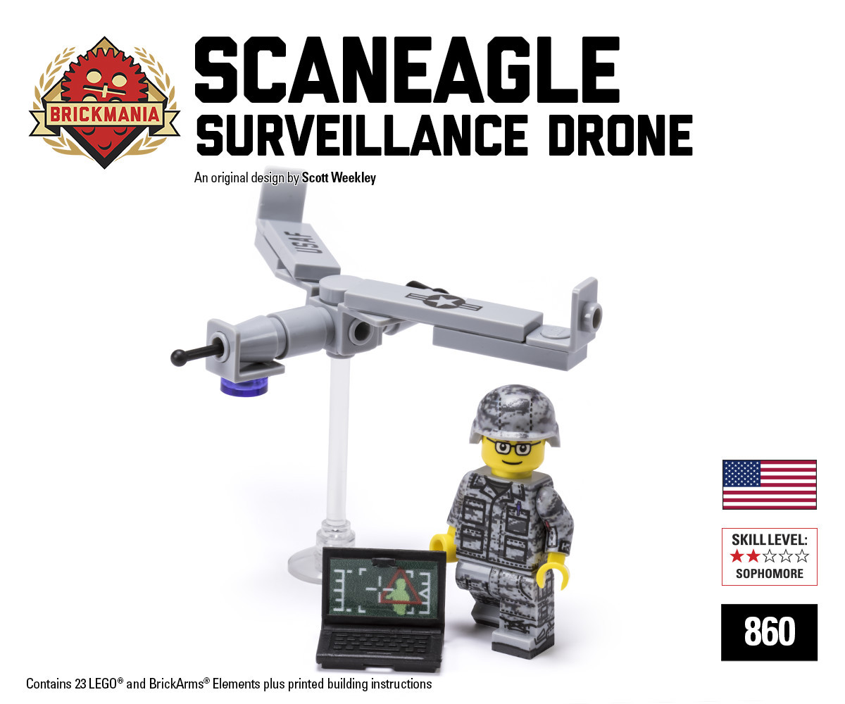 ScanEagle Surveillance Drone - Brickmania Toys