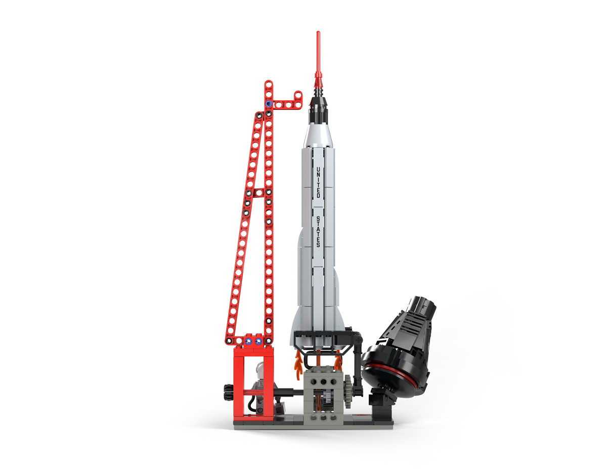 Friendship 7 (with Mercury-Atlas 6 rocket) - Brickmania Toys