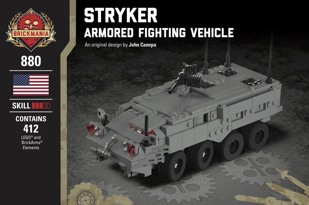 Stryker - Armored Fighting Vehicle - Brickmania Toys