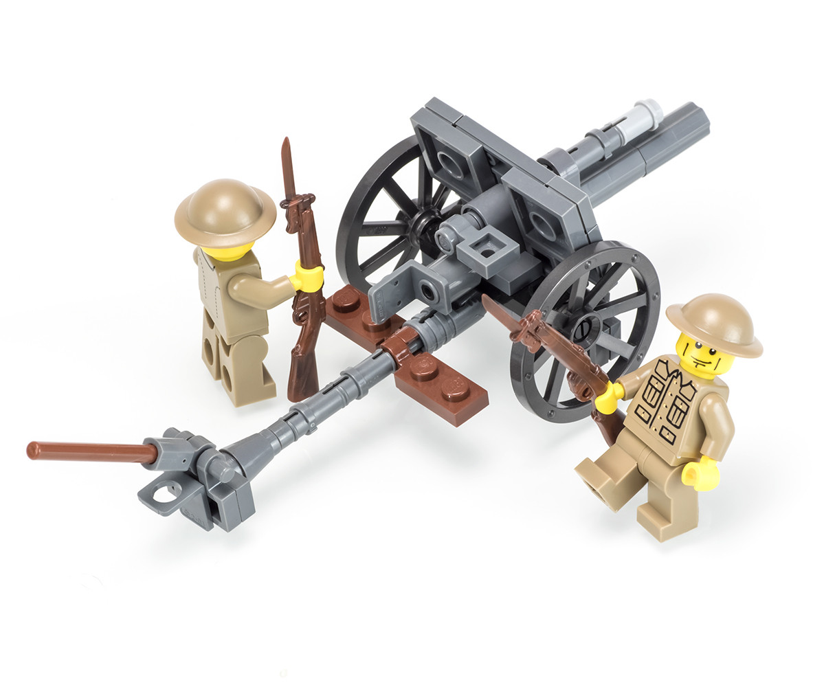 Ordnance QF 18 Pounder Field Gun - Brickmania Toys