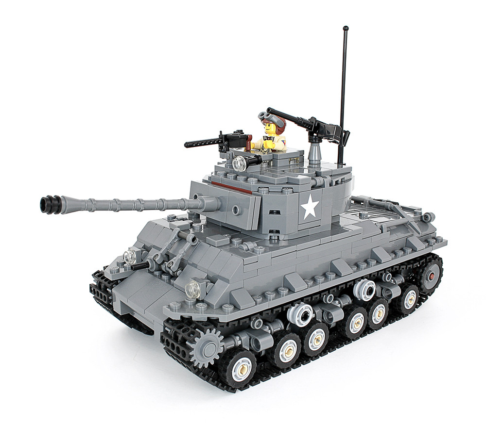 Easy Eight - M4A3E8(76)W Sherman Tank Kit - Brickmania Toys