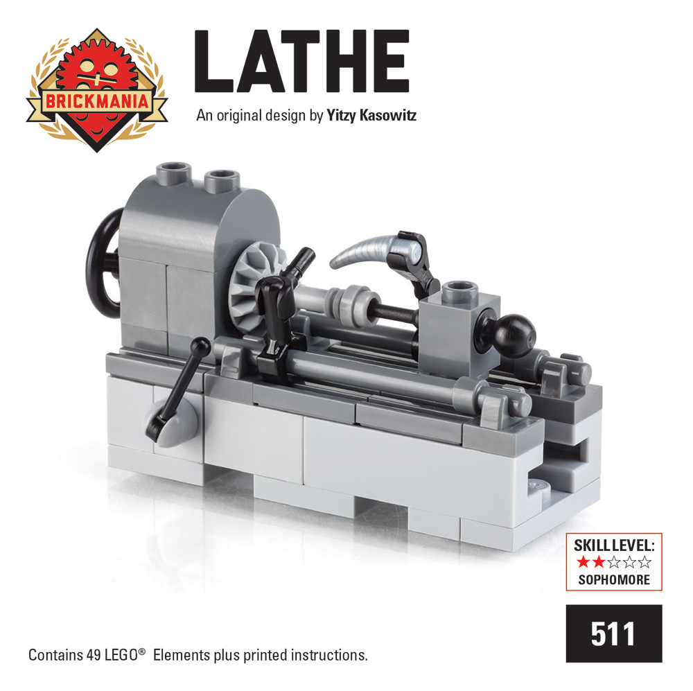 Lathe - The Workshop Collection - Brickmania Toys