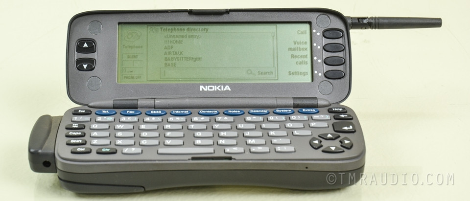 Nokia 9000i Communicator The original Nokia 'smartphone' - The Music Room