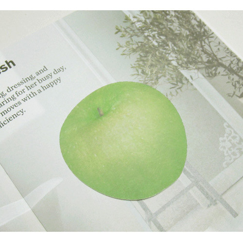 Gipbmm Green apple sticky memo notes 20 sheets - fallindesign