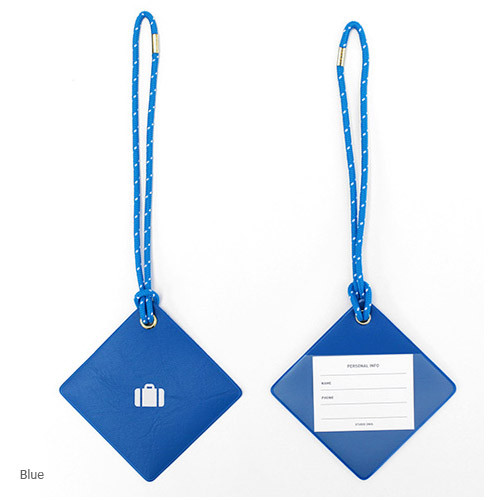 2NUL Travel shape luggage name tag - fallindesign.com