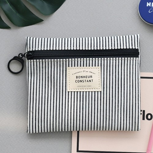 Iconic Basic pattern small zipper pouch ver.2 - fallindesign