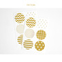 Dailylike Gold circle deco sticker - fallindesign.com