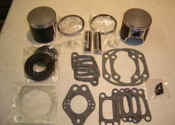 Rotax 377 oversize piston gasket kit for ultralight aircraft engine top ...