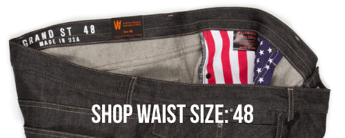 Shop Big Men’s Better Denim Jeans Size 48 | Williamsburg Garment Co.