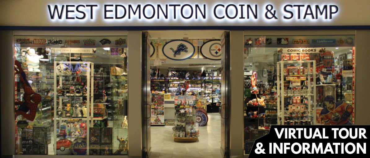 Buy Canadian Coins | West Edmonton Coin & Stamp - Home