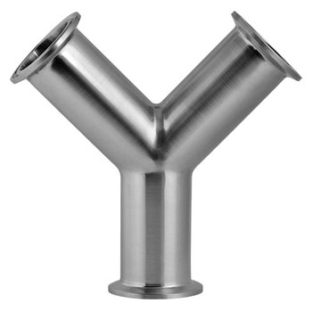 Stainless Steel Sanitary Fittings - 28BMP Clamp True Wyes (3A)