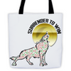 Surrender To Win 12 Ounce Tote Bag - Doing It Sober