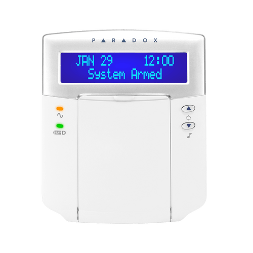 Paradox K32LCD+ 32-Character Hardwired LCD Keypad - English, White ...