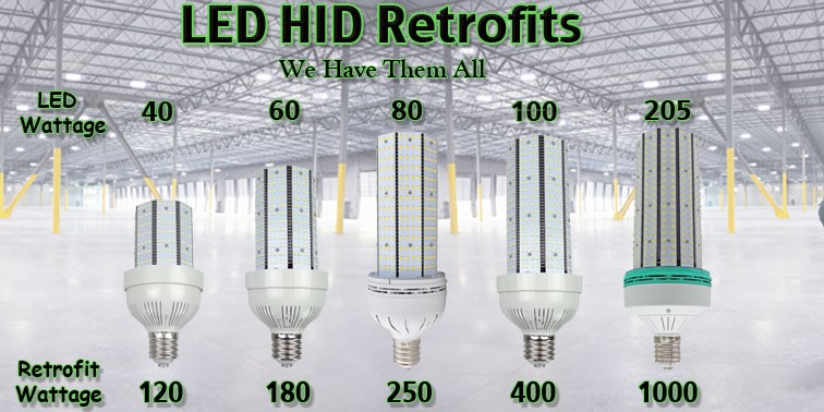 LED HID Replacement Lamps | LED HID Retrofit Bulbs