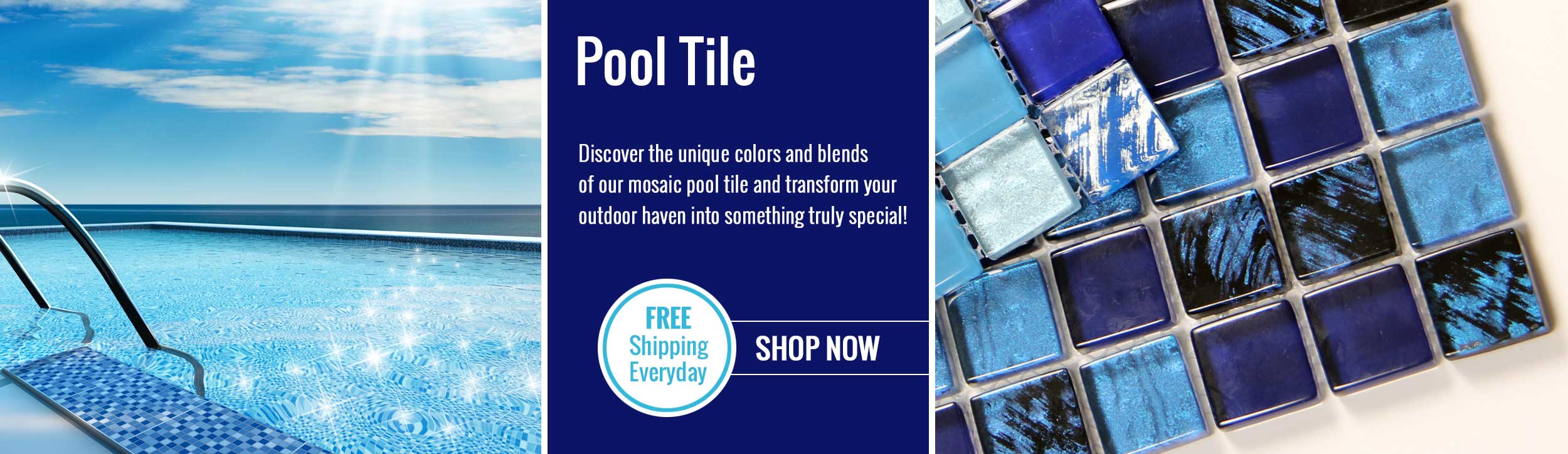 Ocean Mosaics Tiles and Accessories
