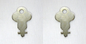 Tork SCA 1100 Dispenser Key 2 Pack - SafeAndLockStore.Com - 800-447-0591