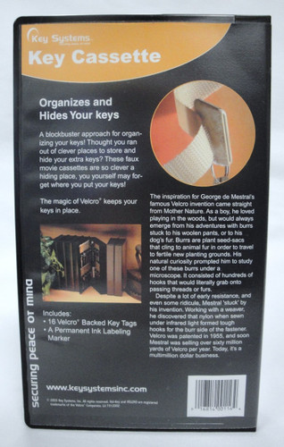 Vel Key Cassette by Key Systems Storage Case - SafeAndLockStore.Com ...