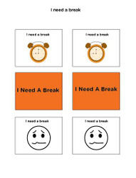 I Need A Break Pecs: Free Teaching Resources
