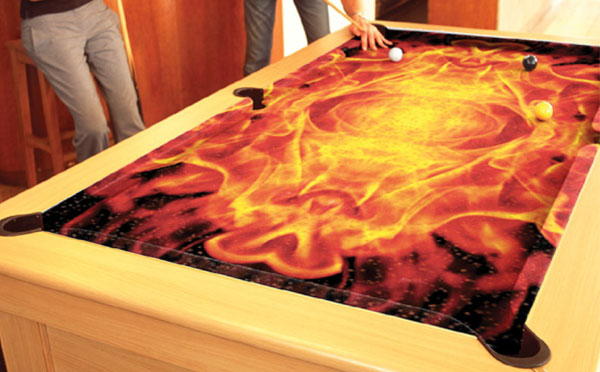 Custom Pool Table Felt Designs | CueSight.com