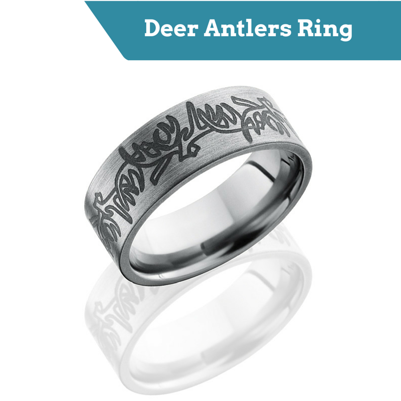 Top Deer Hunter Wedding Bands for Men - CAMOKIX