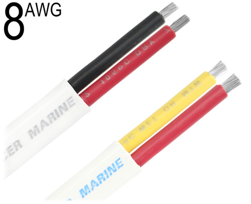 Duplex Cable, 8 AWG