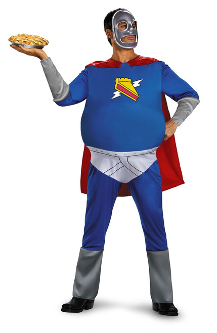 Funny Homer Simpson Pie Man Costume - The Costume Shoppe