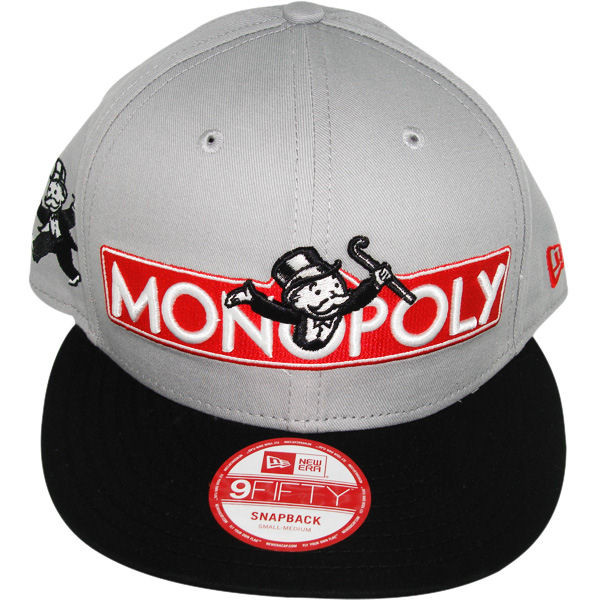 Monopoly Logo Gray Hat