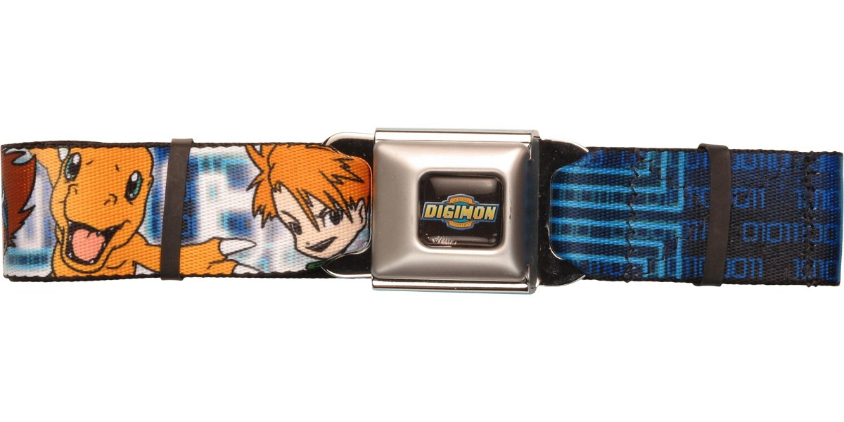 Digimon Tai Matt Joe Partners Seatbelt Belt