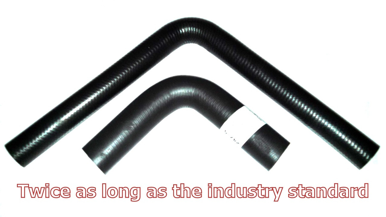 1.5" 90° Degree Oil, Gas, Diesel, Fuel Filler Hose Elbow 1-1/2" I.D.